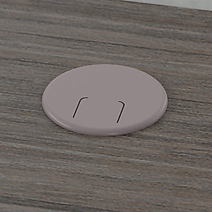 Bush Furniture Commerce 60W Office Desk in Autumn Cherry