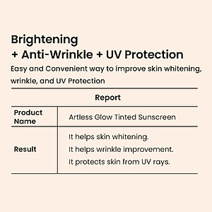 heimish Artless Glow Tinted Sunscreen Shine Beige SPF50+ PA+++ | natural tone correction, glowing, moisturizing, sun protect