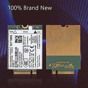 EM7455 4G Module Network Card, PCIe M.2 Replacement EM7455 Network Card for DW5811e 3P10Y 300 Mbps 4G LTE WWAN NGFF Card Module Fit for PC Laptops