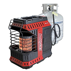 Mr. Heater MH11BFLEX Portable Propane Heater, red