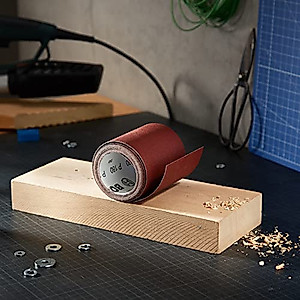 Bosch Professional 2608606807" Professional Sanding Belt for K240 Wood, Red, 93 x 5 mm