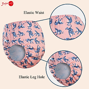 Joyoroy Diaper Covers for Girls Plastic Underwear Covers for Potty Training Rubber Pants for Toddlers Plastic Training Pants Plastic Diaper Covers Toddler Plastic Underwear for Toddlers 3t