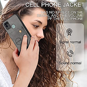 Phone Flip covers Wallet Case for Infinix Smart 5, Leather Case with Card Holder, Double Magnetic Clasp and Durable Shockproof Cover for Infinix Smart 5 Case,Magnetic Phone Case for Car Protective Cov