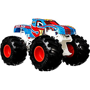Hot Wheels Monster Trucks Oversized Race Ace 1:24 Scale Die-Cast Toy Truck