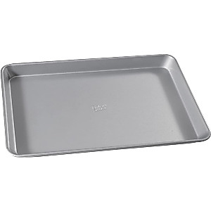 Baker's Secret Nonstick Cookie Sheet 15" x 9.5", Aluminized Steel Medium Size Cookie Tray Jelly Roll with 2 Layers Food-Grade Coating, Non-stick Cookie Sheet, Baking Accessories - Superb Collection
