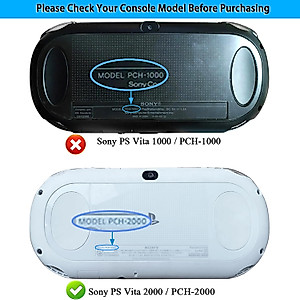OSTENT Colorful Aluminum Metal Skin Protective Cover Case for Sony PS Vita PSV PCH-2000 - Color Blue