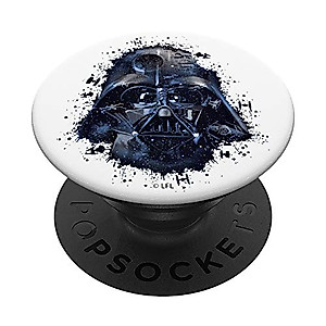 Star Wars Darth Vader Splatter Galaxy Helmet PopSockets PopGrip: Swappable Grip for Phones & Tablets