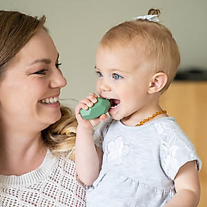 Safer Stacks - Wooden Stacking Stones/Rocks - Montessori Toddler Toy Blocks - Mega XL - Choke Test Certified - CPSC Certified - Safe for 12m+ 1 2 3 4 5 Boys Girls- 16pcs