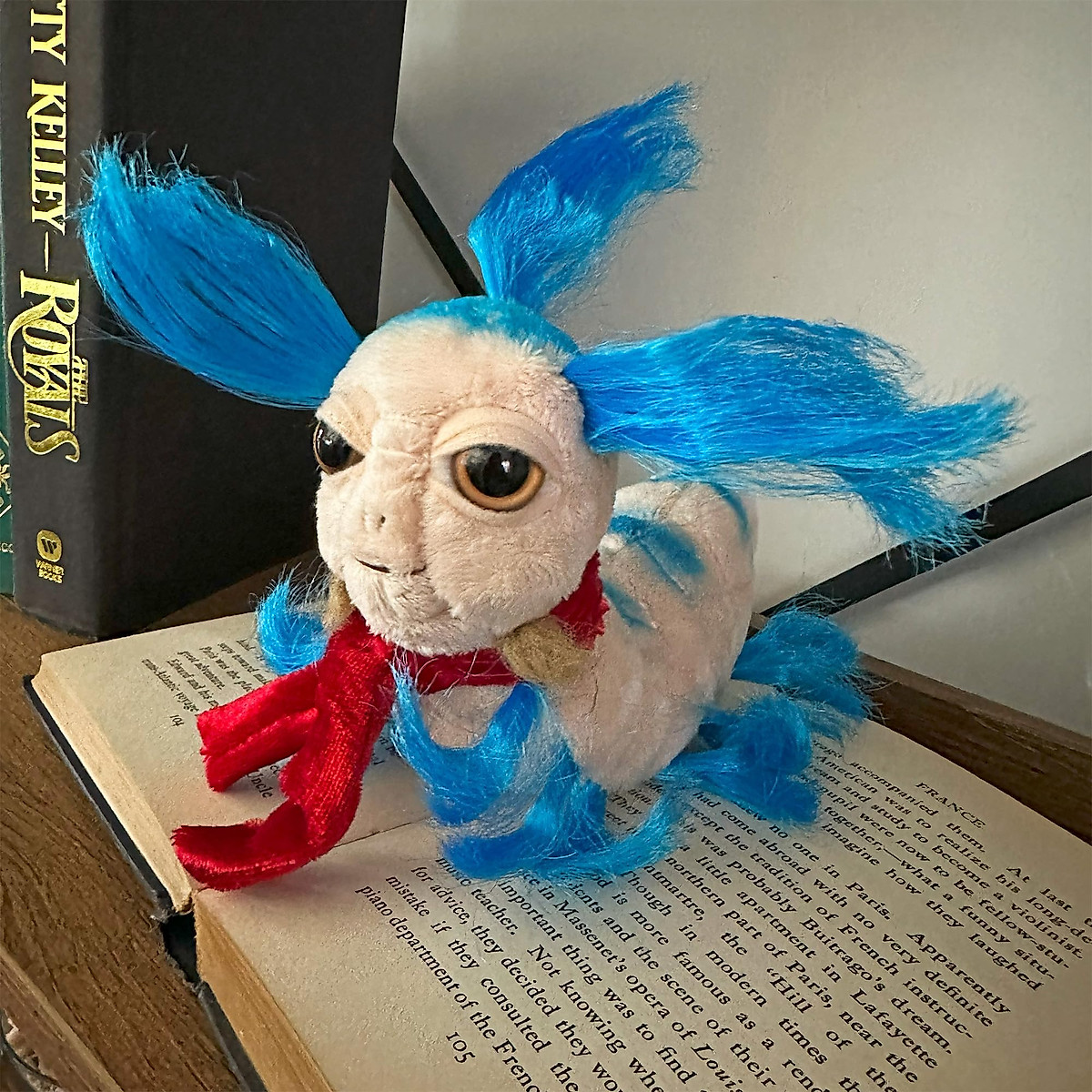 Toy Vault Labyrinth Mini Worm Plush; Stuffed Animal Toy from Jim Henson's Classic The Labyrinth Movie
