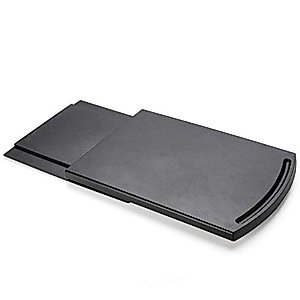Appliance Caddy Sliding Coffee Maker Tray, 12" Coffee Pot Slider Machine Mat Under Countertop Rolling Tray for Blender Toaster with Smooth Rolling Wheels(1 Pack,Black)