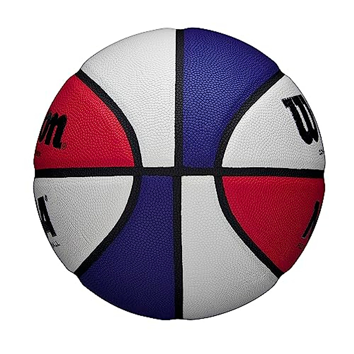 Wilson NCAA Replica Basketball - Size 7 - 29.5", Red/White/Blue