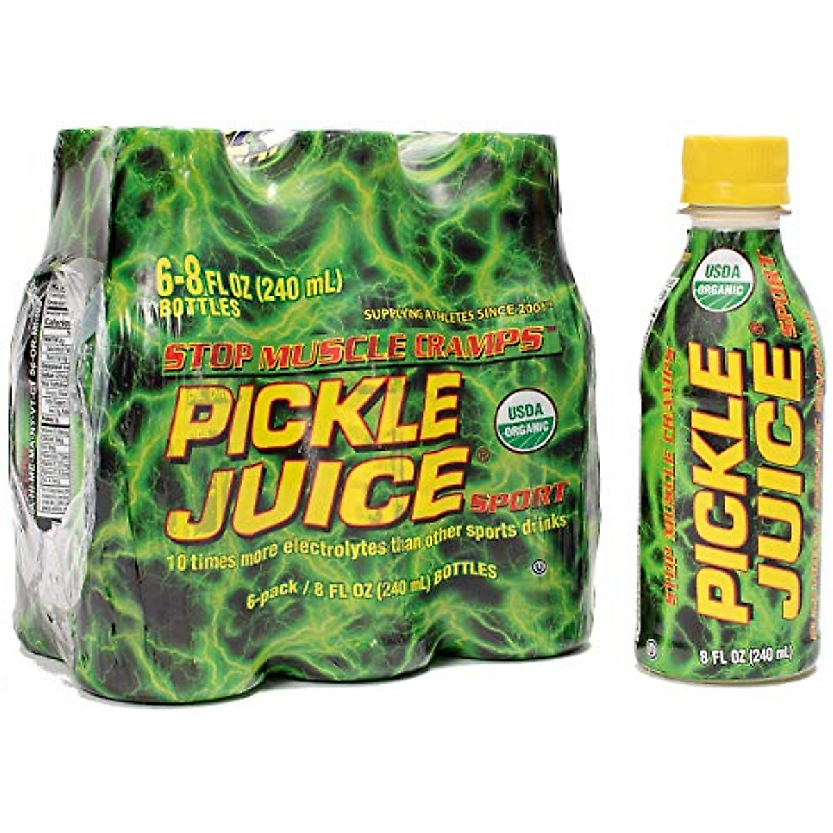 Pickle Juice Original Recipe Sport, 8 oz, 6 Pack