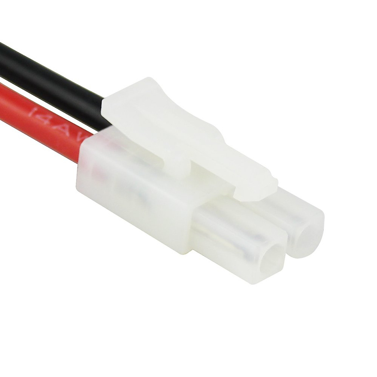 OliYin 3pcs compatible with Big Tamiya Male to Female XT60 Connector Adapter 14awg 1.96inch Wire for NiCd NiMH Dynamite Packs(pack of 3)