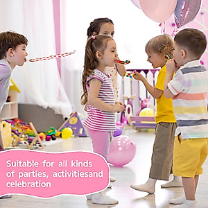 Chshhuao 50 Pcs Party Blower, Funny Party Blowouts Blow Horns Birthday Party Whistles New Years Party Noisemakers Whistles Party Blowouts Party Favors