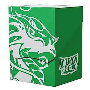 Card Deck Box Deck Shell: Green/Black - Dragon Shield