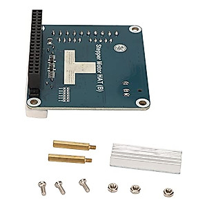 BOTEGRA Motor Driver, Drives 2 Stepper Motors Motor Driver Chip PCB 6 Microstepping Modes Protection 5V Up to 1/32 Microstepping for Mechanical Arm for 3D Printing