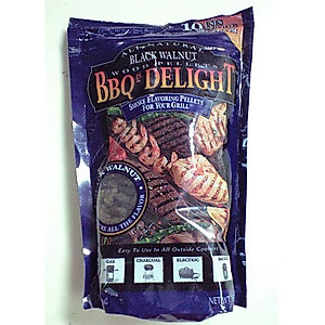 BBQ'rs Delight Black Walnut Wood Pellets 1lb Bag