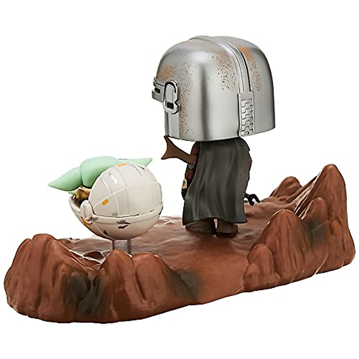 Funko Pop! Star Wars Moment: The Mandalorian - The Mandalorian with The Child