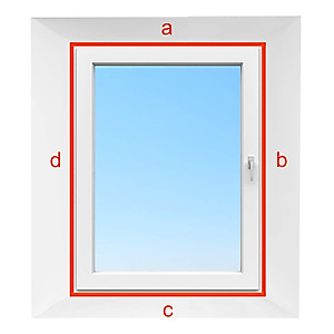 HOOMEE 500CM(197") Universal Window Seal for Portable Air Conditioner and Tumble Dryer – Works with Every Mobile Air-Conditioning Unit