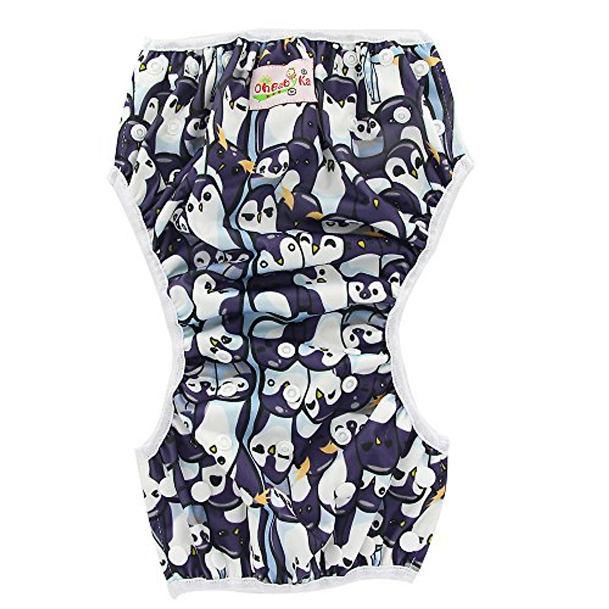 OHBABYKA Swim Diapers One Size Reuseable Washable 0-36 Months (YK54)