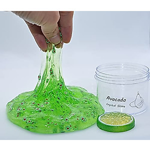 Crystal Slime Toy, Educational Slime Butter Sludge Toys, Birthday Gifts Prize Party Favors for Girl Boys Kids