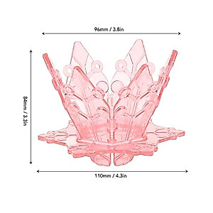 Coffee Strainer, Easy To Use Foldable Portable Snow Shaped Coffee Filter Machine For Drinks (Pink)