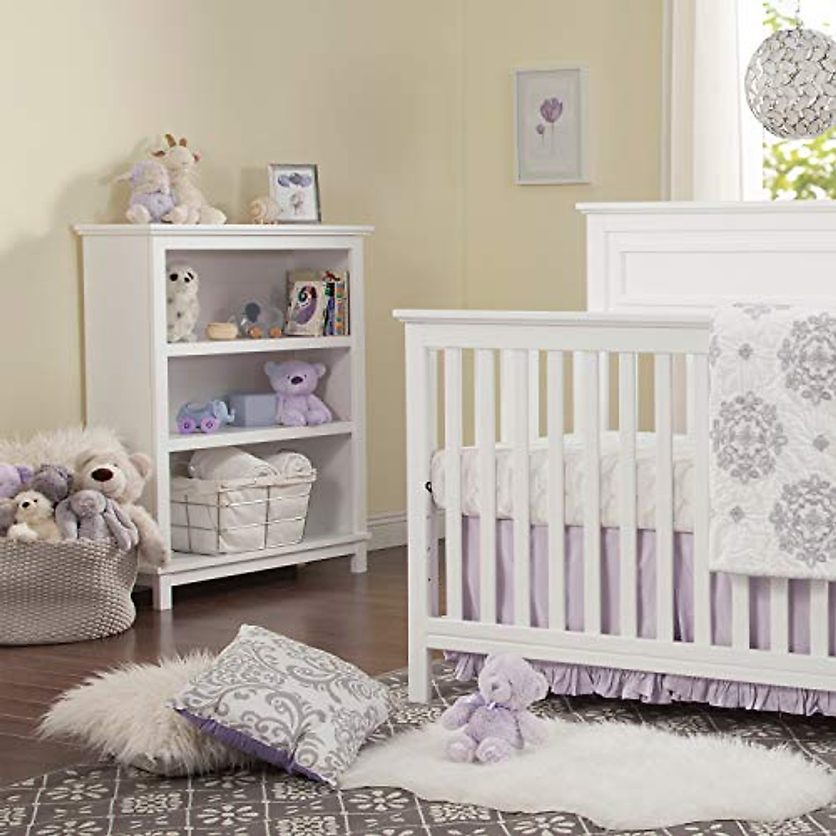 DaVinci Autumn Bookcase/Hutch in White