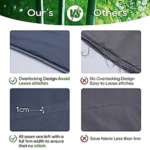 Lavisun Cooling Pillow Cases Set of 2 Standard, Rayon Derived from Bamboo Pillowcases, Skin-Friendly Envelope Closure Pillow Cases, Soft Breathable Pillow Covers for Hot Sleepers, 20"x26", Navy Blue