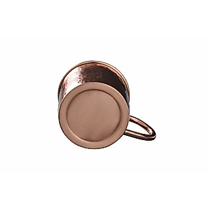 Alchemade 100% Pure Hammered Copper Mug - 14 Ounce Mug For Mules, Cocktails, Or Your Favorite Beverage - Seamlessly Made to Last a Lifetime Tarnish Free