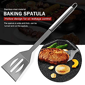 SDLQY-BBQ Grilling Tools Set - Stainless Steel Grilling Accessories with Free Portable Bag. (5PCS)
