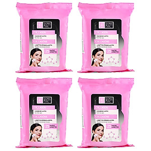 Retinol and Collagen Anti-aging Makeup Cleansing Wipes, 4-pk (100 Wipes) (Collagen)