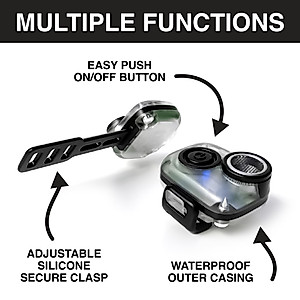 Max & Molly Mini Pest Protection Tag for Small Dogs & Cats, Season-Long Defense with Soundshield Ultrasonic Tech, Easy-to-Attach Collar Tag, Black