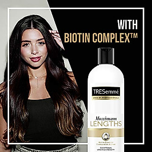 TRESemmé Conditioner for Split Ends and Dry Hair Max Lengths with Biotin Seals Split Ends, 20 Fl Oz (Pack of 2)