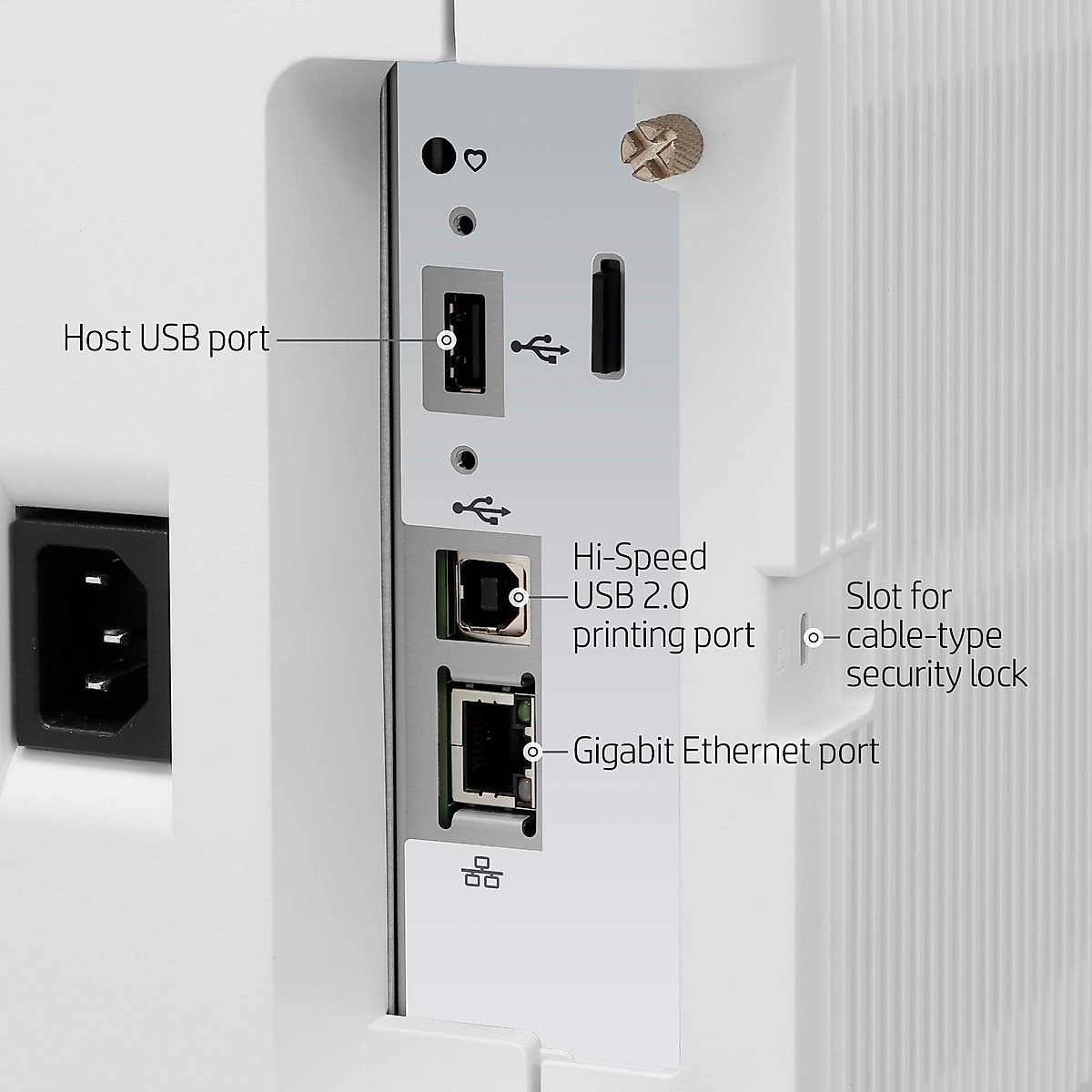 HP LaserJet Enterprise Flow MFP M634h Monochrome All-in-One Printer with built-in Ethernet & 2-sided printing (7PS95A)