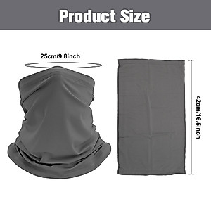 Breathable Neck Gaiter Face Scarf Mask for Men Women Hiking, Cycling, Sports, Fishing, Sun UV Protection Bandana