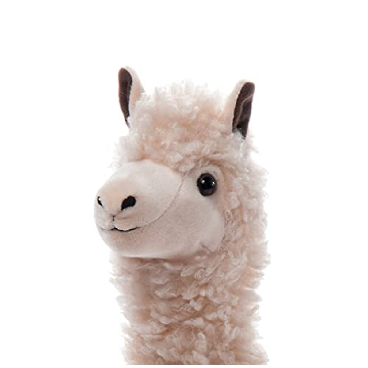 The Petting Zoo Alpaca Stuffed Animal Plushie, Gifts for Kids, Wild Onez Zoo Animals, Alpaca Plush Toy 14 inches