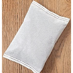 Fridge Deodorizer (2-Pack) With 2 Extra Refillers - Fridge and Freezer Odor Eliminator - Outperforms Baking Soda - Rechargeable and Lasts for 5 Years