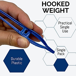 Eisco Labs - 5" Disposable Forceps - Precision Grip, Plastic Tweezers for Laboratory, Classroom, and Educational Use, Single Pack