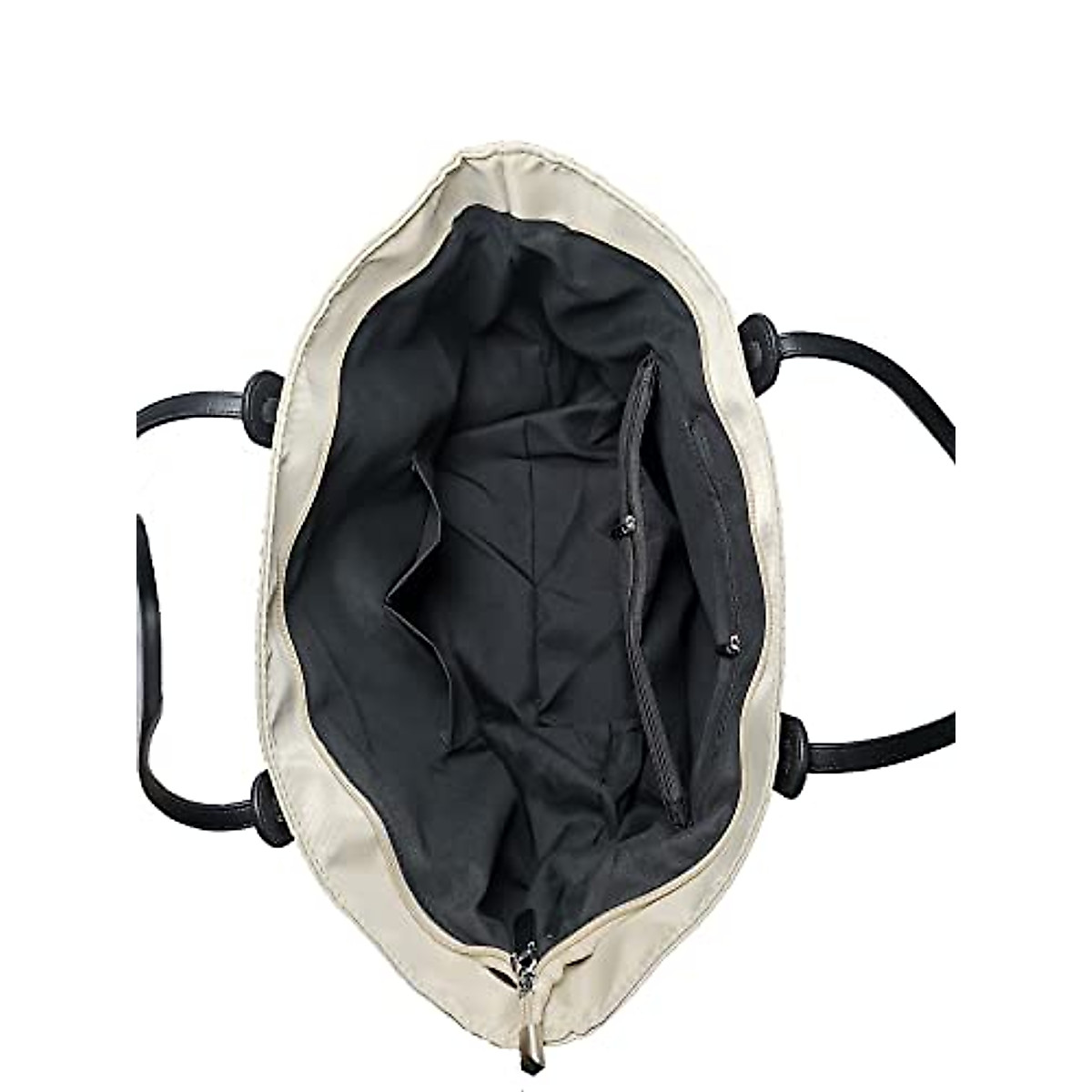 Tote Bag for Women Casual Commuter Handbag Nylon Single Shoulder Bag,Khaki