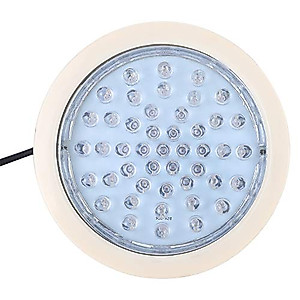 RvSky Garden Supplies 160mm 46LED 24V LED Underwater Light Lamp Lighting Accessory for Courtyard Fountain Decoration