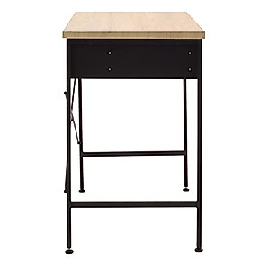 Calico Designs Compact Art Drawing/Computer Desk for Kids in Ashwood/Graphite 51241