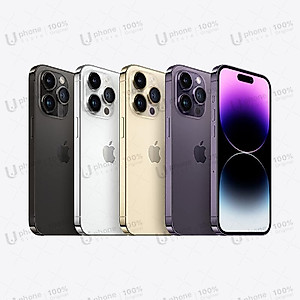 100% New Condition Apple iPhone 14 Pro 128GB / 256GB / 512GB /1TB ROM 2022 A16 Bionic Chip 6.1'' OLED Display Face ID 5G Mobile 2 Nano SIM / 14 Pro Gold / 1T|CN Version