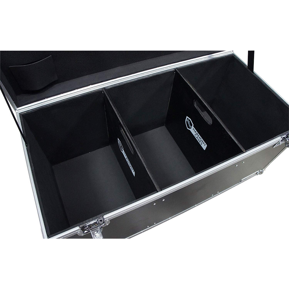 Harmony Audio HCUT4422W Pro Audio DJ Touring 44x22x22 Utility Road Trunk Case Wheels