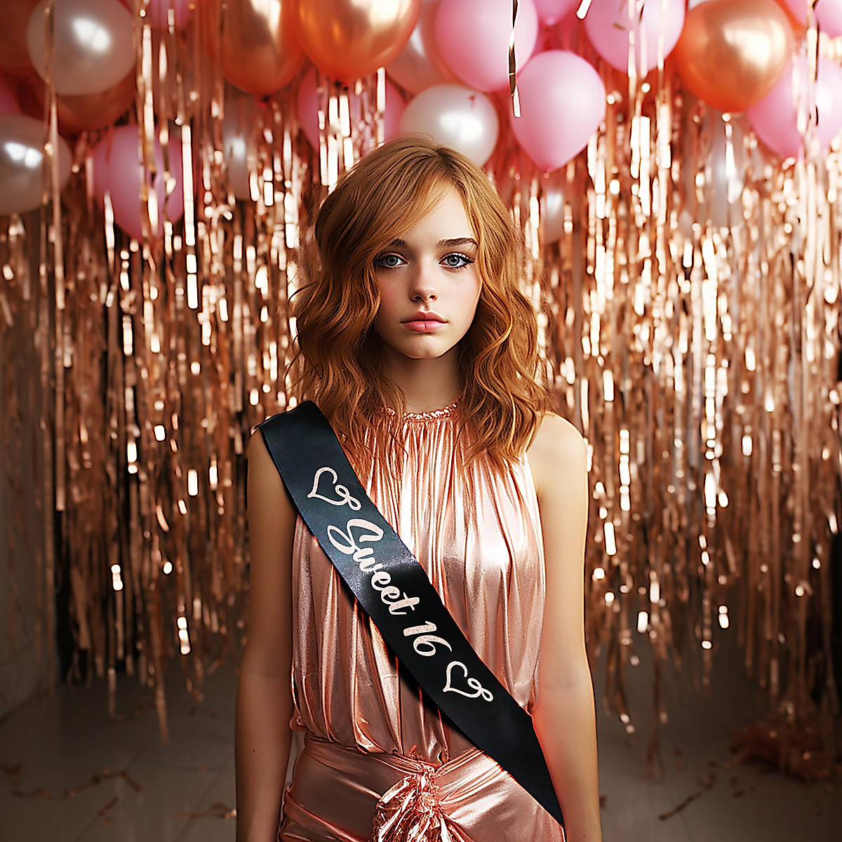 Happy 16th Birthday Decorations For Girls - Sweet 16 Party Decorations Pink, Sweet 16 Birthday Decorations For Girls, Sweet 16 Balloons, 16th Birthday Girl, 16th Birthday Balloons Sweet 16 Decorations