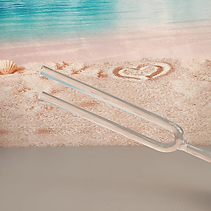 ENERGYSOUND Quartz Crystal Tuning Forks F Heart Chakra Perfect Healing Musical Instrument Diametre 16mm