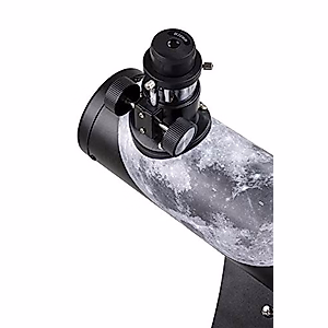 Celestron – 76mm Signature Series FirstScope – Compact and Portable Tabletop Dobsonian Telescope – Ideal Telescope for Beginners – Features Custom Moon Map Wrap – BONUS Astronomy Software Package