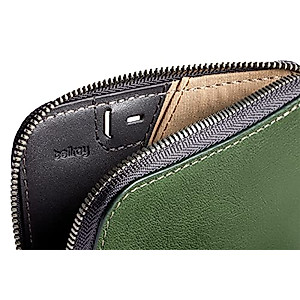 Bellroy Leather Card Pocket Wallet (Max. 15 cards and bills) - RangerGreen