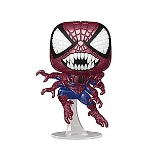 Funko Pop Marvel Spiderman Doppelganger #961 Metallic – Exclusive Special Edition – FUN59175 Figure, Multicoloured, One Size