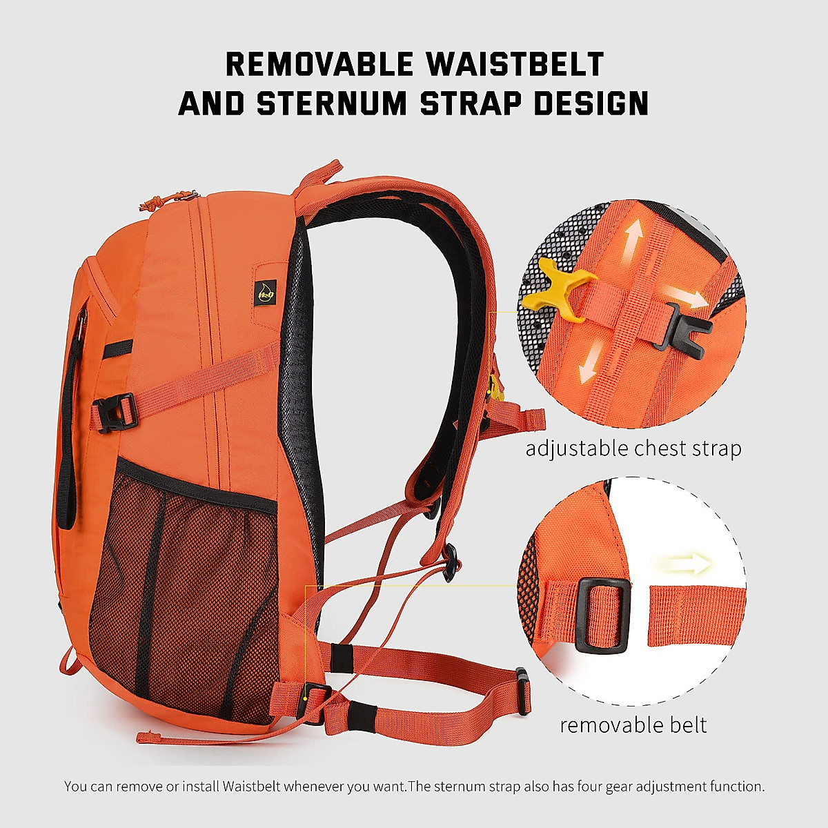 SKYSPER Small Hiking Backpack, 20L Lightweight Travel Backpacks Hiking Daypack for Women Men