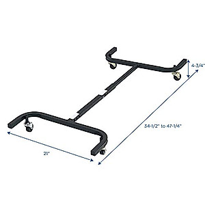 Angeles, AFB5727, Universal Cot Carrier, Fits All SpaceLine or Value Line Cots, Holds 24 Cots, Kids and Toddler Preschool or Classroom Storage Trolley